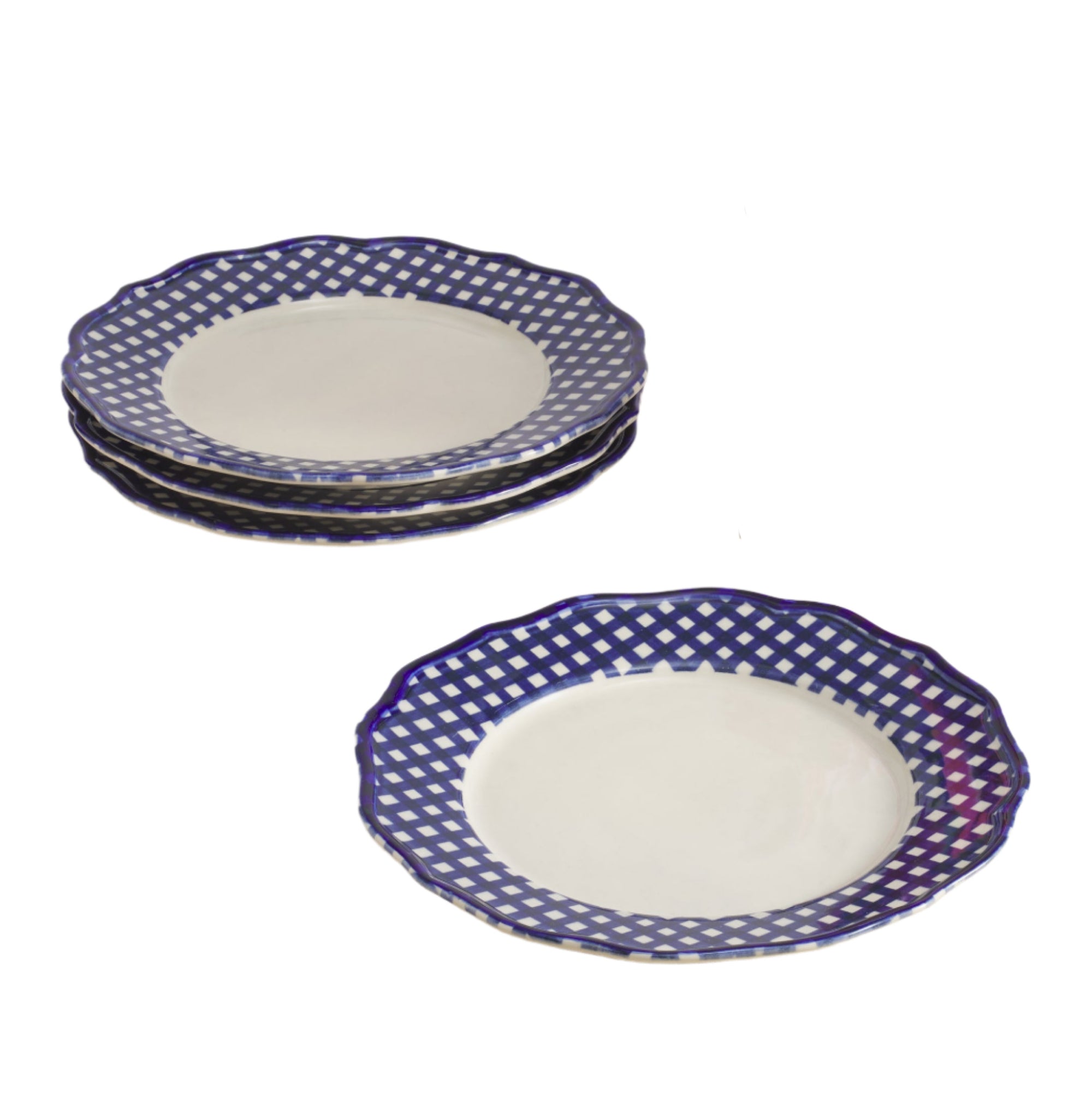 Beatrix - Dinner Plates | Hamptons Blue